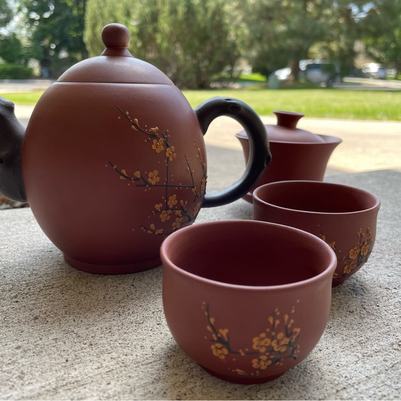 Kitchen | Vintage Japanese Terracotta Tea Set | Poshmark
